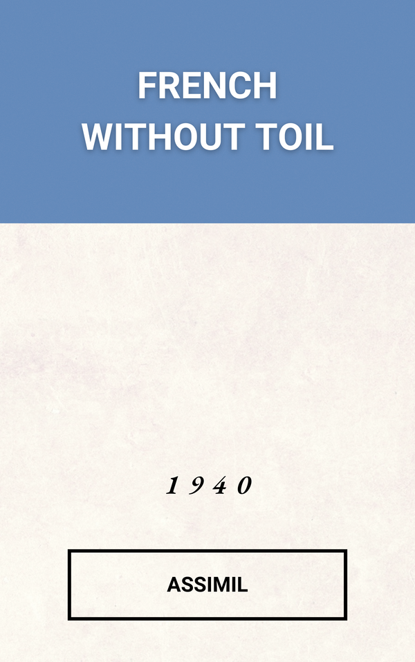 French Without Toil (Assimil) [Leatherbound + Audio] – Ayan Academy ...