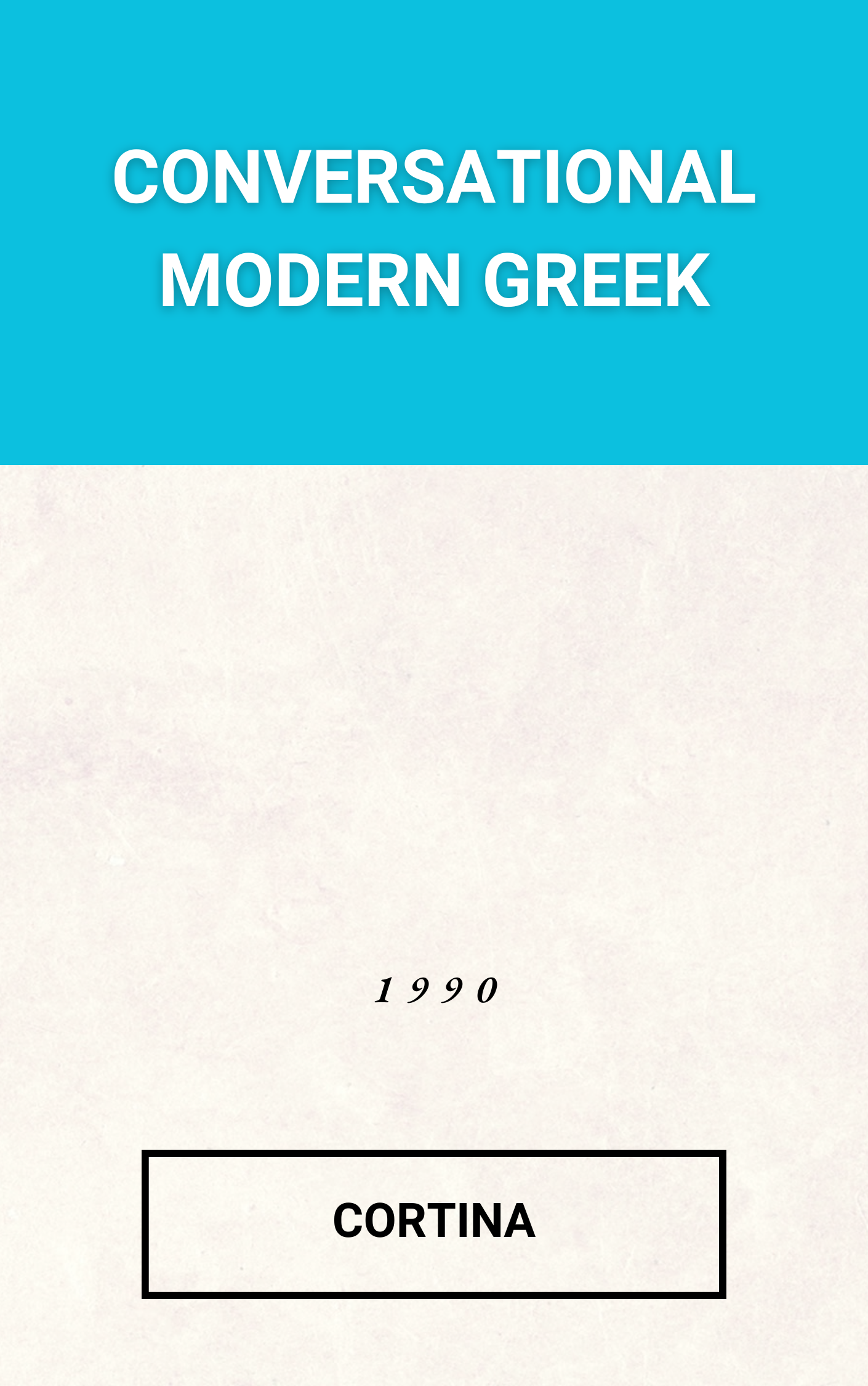 Conversational Modern Greek: In 20 Lessons [Leatherbound + Audio ...